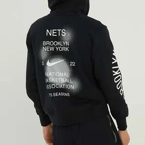 Nike Brooklyn Nets Fleece Pullover - Default Color
