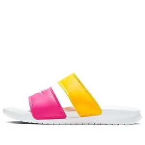 Nike Benassi Duo Ultra Slide - Yellow/pink