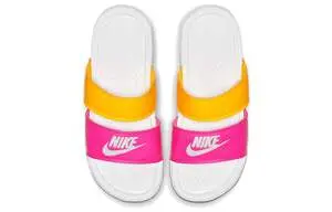 Nike Benassi Duo Ultra Slide - Yellow/pink