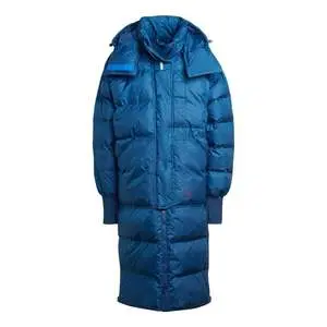 Adidas Long Padded Winter Jacket - Blue