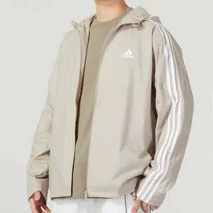 Adidas 3-stripes Zip-up Windbreaker Jacket