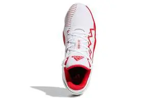 Adidas D.o.n. Issue #2 High Top Sneakers - White/red