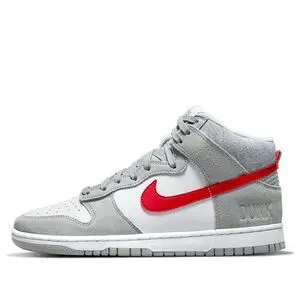 Nike Nike Dunk High SE Athletic Club Grey/red