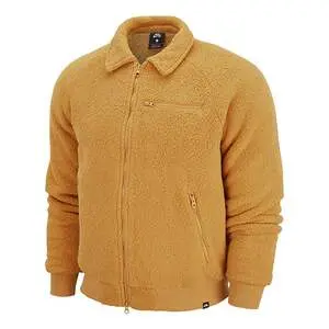 Nike Sherpa Casual Zipper Lapel Skateboard Jacket - Default Color