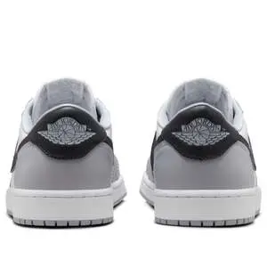 JORDAN Air 1 Low Og "barons" Sneakers - White/black/wolf Grey
