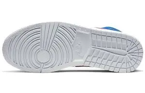 JORDAN 1 Mid Sneakers - Hyper Royal/hyper Violet-white