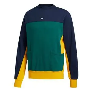 Adidas Originals Colorblock Sports Pullover - Green