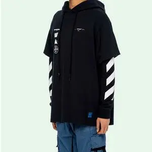 Off-White Diag Mariana Layered Hoodie
