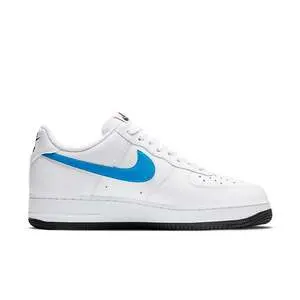 Nike Force 1 '07 "mismatched Swooshes - Whiteredblue