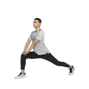 Nike Casual Micro Mark Printing Straight Solid Color Reflective Sports Pants/trousers/joggers Autumn Black - Default Color