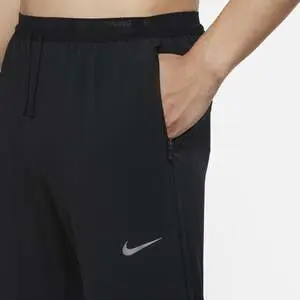 Nike Casual Micro Mark Printing Straight Solid Color Reflective Sports Pants/trousers/joggers Autumn Black - Default Color