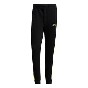 Adidas Neo M Fav Knt Tp 1 Casual Sports Bundle Feet Long Pants - Black