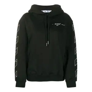 Off-White Pattern Printing Hoodie