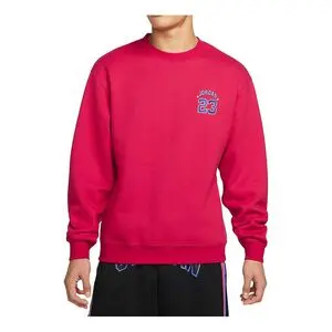 JORDAN Embroidered Logo Pullover - Red/multi-color