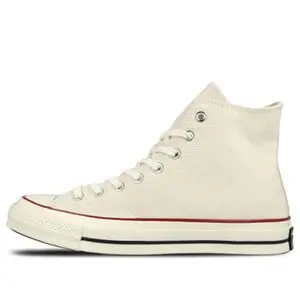 CONVERSE Converse Chuck 70 Hi Parchment Lace Up Sneakers Parchment/garnet