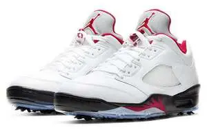 JORDAN Low Golf 'fire Red' Sneakers - White