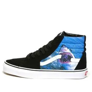 VANS Vans Sk8-Hi Shark Week High-Top Sneakers Black