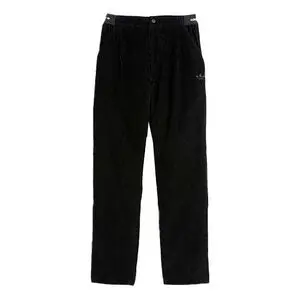 Adidas Corduroy Straight Sports Trousers - Black
