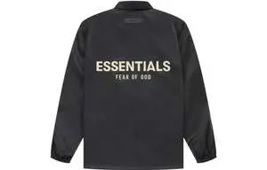 Fear Of God Ss22 Coaches Jacket With Iron Logo - None