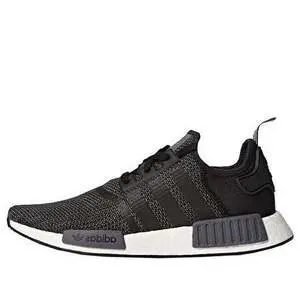 Adidas Adidas NMD_R1 'Carbon' Knit Mesh Sneakers Black