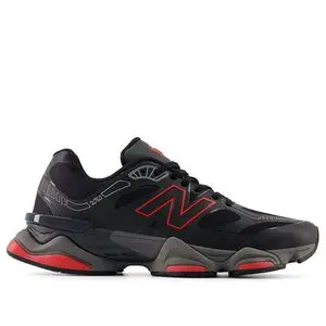 NEW BALANCE 9060z Athletic Sneakers - Black/fire Cracker