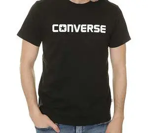 CONVERSE Pure Cotton Alphabet Short Sleeve