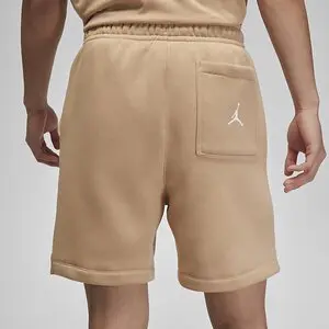 JORDAN Air Flight Mvp Fleece Shorts In Hemp