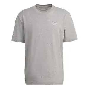 Adidas Adicolor Classics Back And Front Trefoil Boxy Tee 'grey' Grey