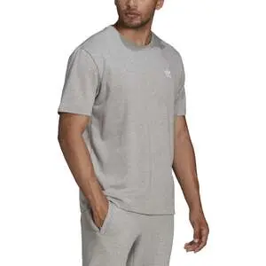 Adidas Adicolor Classics Back And Front Trefoil Boxy Tee - Grey