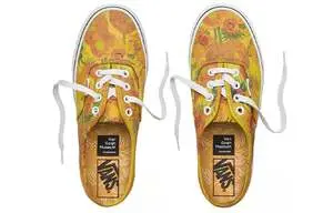VANS X Vincent Van Gogh Authentic "sunflowers" Low Top Sneakers