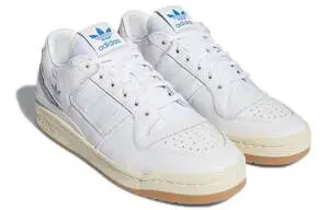 Adidas Forum 84 Low Top Sneakers - White/blue