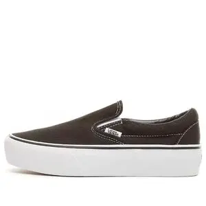 VANS Classic Slip-on Platform Sneakers - Black