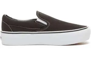 VANS Classic Slip-on Platform Sneakers - Black