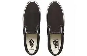 VANS Classic Slip-on Platform Sneakers - Black