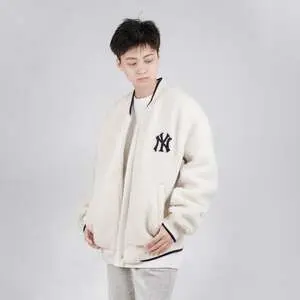 MLB New York Yankees Lambs Wool Bomber Jacket