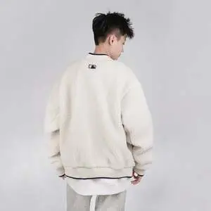 MLB New York Yankees Lambs Wool Bomber Jacket