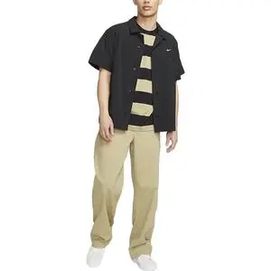 Nike Skate T-shirt 'black Khaki