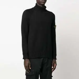 Stone Island Ribbed Turtleneck Sweater