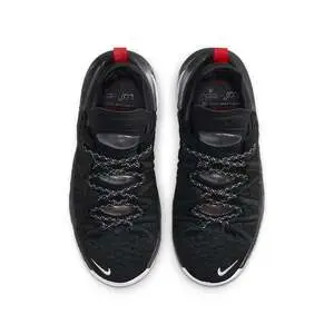 Nike Lebron 18 "university Red" Low Top Basketball Sneakers - Black