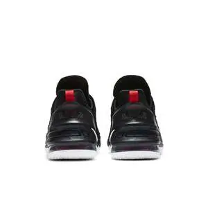 Nike Lebron 18 "university Red" Low Top Basketball Sneakers - Black