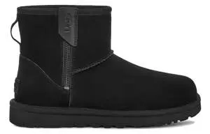 UGG Classic Mini Bailey Zip Boot - Black