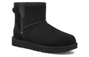 UGG Classic Mini Bailey Zip Boot - Black