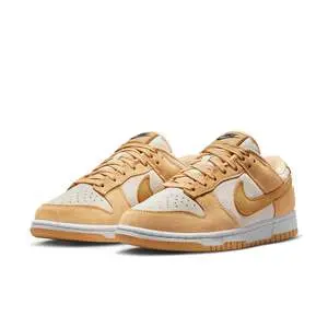 Nike Dunk Low "celestial Gold Suede" Sneakers