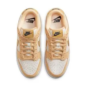 Nike Dunk Low "celestial Gold Suede" Sneakers