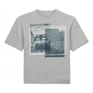 JORDAN X Union X Bephies Beauty Supply T-shirt 'gray Fog - Grey/multi-color