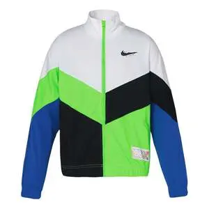 Nike Color-blocked Zip-up Track Jacket - Multi-color