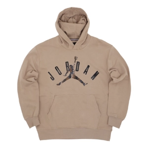 JORDAN Flight Mvp Fleece Pullover Hoodie - Hemp
