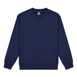 NEW BALANCE Athletics French Terry Sweatshirt Asia Sizing - Navy
