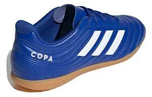 Adidas Copa 20.4 Indoor Soccer Cleats - Blue/white/brown