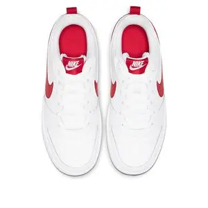 Nike Court Borough Low 2 Sneakers - White/red